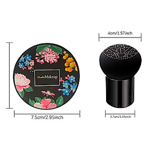 KWOLYKIM 2 Pack Mushroom Head Air Cushion BB Cream, Concealer Lasting Nude Makeup Moisturizing Brightening Pigment CC Liquid Foundation