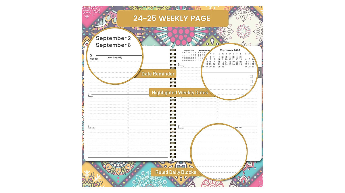2024-2025 Academic Planner | Stay Organized & Plan Ahead