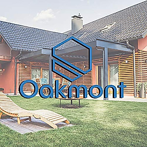 Oakmont 2 Piece Outdoor Furniture Patio Bistro Chairs Metal Dining Furniture Set, All-Weather Garden Seating Chair (Brown)