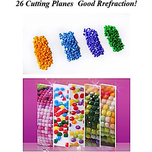 BRGREVOP 6 Pack Diamond Painting Kits, DIY Princess Diamond Art Embroidery Kits Home Wall Decor 12" X 16"