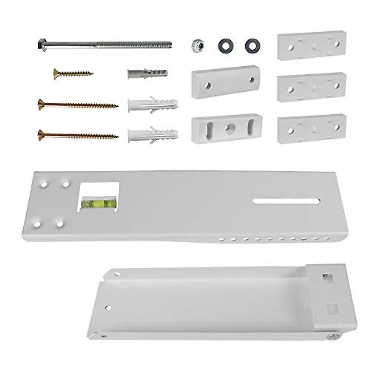 BJADE'S Universal Window Air Conditioner Bracket,Light Duty,Support Up to 85lbs,Fits for 5000-12,000 BTU AC Units.