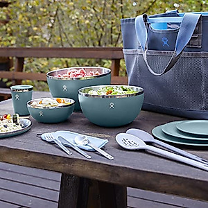 Hydro Flask Outdoor Kitchen Bowl - Stainless Steel Dinnerware Reusable Camping Gear Mess Kit - Dishwasher Safe, BPA-Free, Non-Toxic