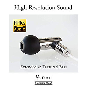 Final E5000 High Resolution Sound Isolating In-Ear Headphones Earphones