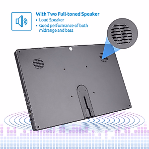 SunFounder 13.3 Inch Display IPS Portable Screen for Raspberry Pi, 2 HDMI Monitor 1920x1080 Gaming Monitor for Ps4 Raspberry Pi WiiU Xbox 360 Windows 7/8/10