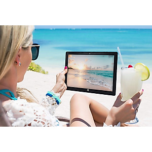 Fusion5 10" Windows 10 FWIN232 PRO S2 Ultra Slim Windows Tablet PC- (6GB RAM, 128GB Storage, 2MP Cameras, Full HD Windows 10 Professional Tablet PC)