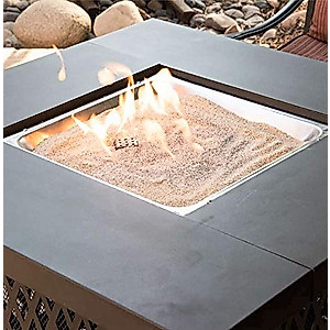 Executive Deal 10lbs of #20 Mesh Silica Sand - Heatproof Fire Pit/Fire Place Accessory