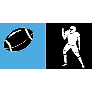 Baby Loves Sports: A perfect book for parents and caregivers home with babies this summer (High-Contrast Books)