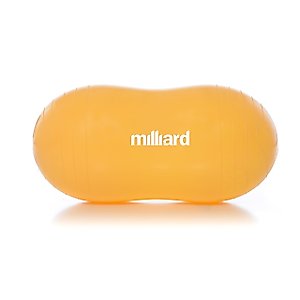 Milliard Peanut Ball Physio Roll for Exercise, Therapy, Labor, Birthing and Dog Training…