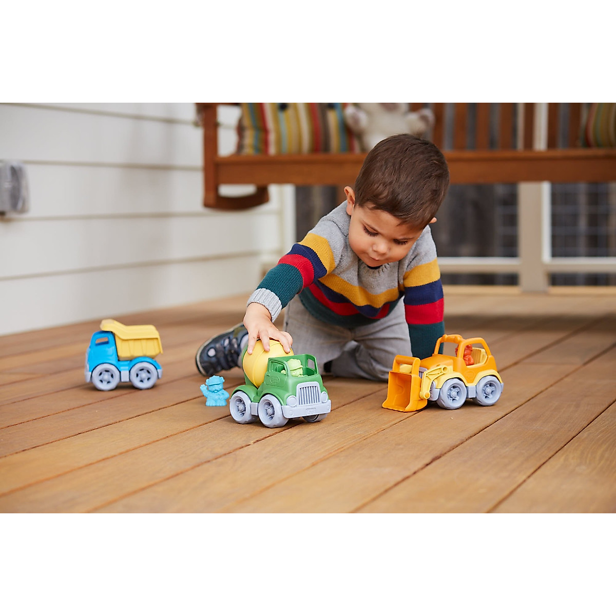 Green Toys Construction Vehicle - 3 Pack CB