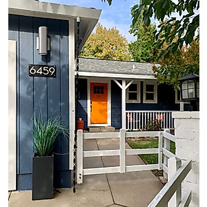 Kira Home Enzo 15" 2-Light Modern Industrial Outdoor Porch Light, Waterproof Metal Cylinder Wall Sconce, for Courtyard, Entryway, Garage, Indoor/Outdoor Use, Brushed Nickel Finish