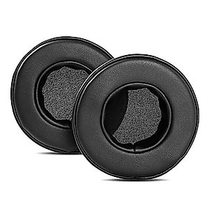 HAS-30 Replacement Earpad Ear Cups Ear Cover Cushions Compatible with LyxPro HAS-30 Headphones Earmuffs (Protein Leather)
