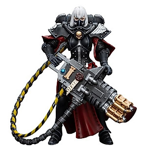 HiPlay JoyToy Warhammer 40K Collectible Figure: Adepta Sororitas Retributor with Heavy Flamer 1:18 Scale Action Figures JT8131 (Heavy Flamer JT8131)