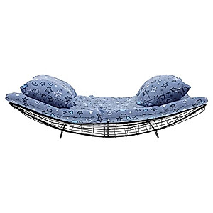 NUOBESTY Bearded Dragon Bed Reptile Hammock Cotton Lizard Cushion Pet Mat Hermit Crab Climbing Toys Tank Accessories for Habitats