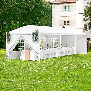 10'x30' Party Wedding Outdoor Patio Tent Canopy Heavy Duty Gazebo Pavilion -5