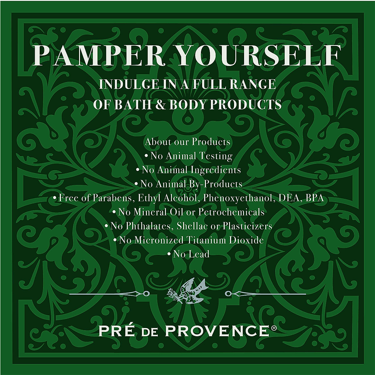 Pre de Provence Bergamot & Thyme Men's Fragrance Collection, Hair & Body Wash, 250 ML