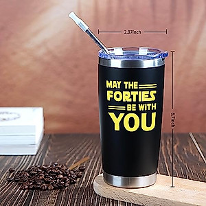 40th Birthday Gifts Men, 20 Oz Personalized Tumbler For Men 40th Birthday, 1983 Birthday Gifts For Men, 40 Birthday Gifts For Men, Unique 40th Birthday Gifts For Men, Mens 40th Birthday Gift Ideas