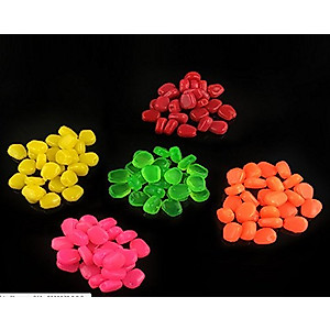 125Pcs Soft Fishing Lure Corn Fishing Corn Soft Baits Fish Beads Feeder Carp Fishing Accessories Tool