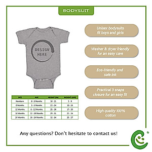 Cute Rascals Baby Bodysuit My Hero Wears Scrubs I Call Her Mommy Doctor Nurse Boy & Girl Baby Clothes Funny Cotton Oxford Gray Design Only 18 Months