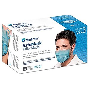Medicom 2070 Safe Mask Tailormade Masks (Pack of 50)