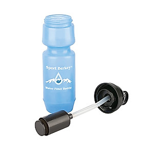 Go Berkey Kit (1 qt.) Water Filter with Black Berkey Primer and Sport Berkey Bottle (22 oz.)