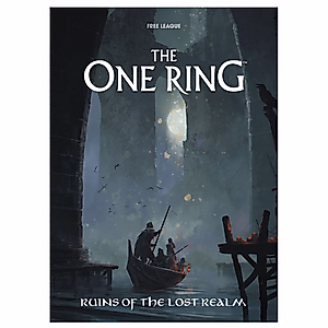 Free League The One Ring: Ruins of The Lost Realm - Expansion Hardcover Book, RPG Medium