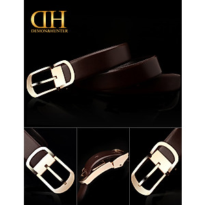 Demon&Hunter PBL Series Men's Pin Buckle Belt H00507(110CM)