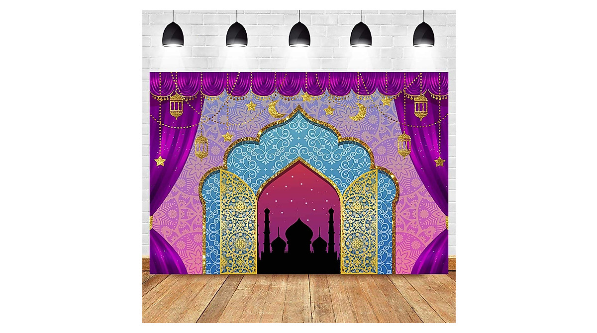 Aladdin Backdrop for Photography and Parties - 7x5ft Arabian Nights