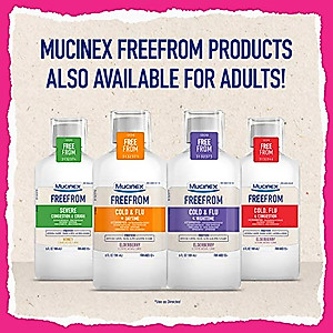 Mucinex Children's Liquid - FreeFrom Multi-Symptom Cold & Stuffy Nose 4oz