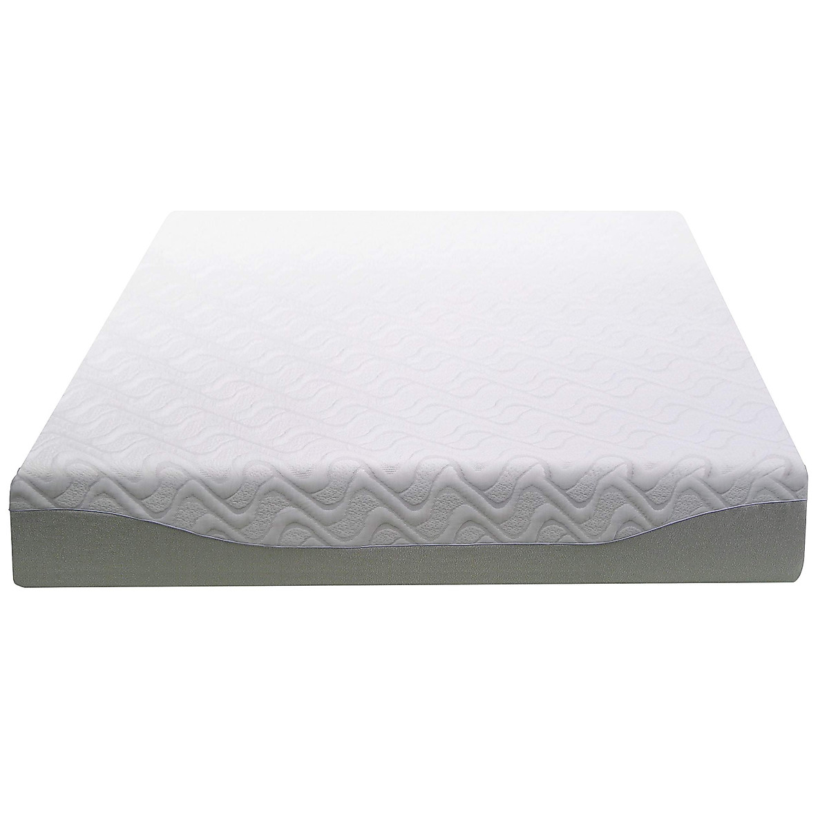 Best Price Mattress 11" Gel Infused Memory Foam Mattress Queen Size, White