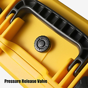 Cavol AC03 Knife Case for 24 Folding Knives Case-IPX7 Waterproof Heavy Duty Pocket Knife Storage Hard Case Box Storage Organizer, Folding Knife Collection Protective Case(Black)