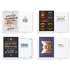 American Greetings Deluxe Harry Potter Card Bundle with Envelopes, Birthday and All-Occasion (32-Count)