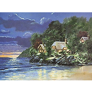 Oceans Edge (Nature Landscape Decor Art Framed)