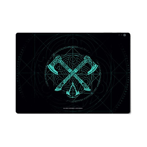 Head Case Designs Officially Licensed Assassin's Creed Dual Axes Valhalla Compositions Vinyl Sticker Skin Decal Cover Compatible with Microsoft Surface Book 2