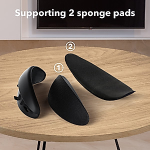 VRMASTER Forehead Cushion Pad for Meta Quest Pro Accessories Relieve Forehead Pressure with 2 Pieces Alternative Foam Pad Custom Design