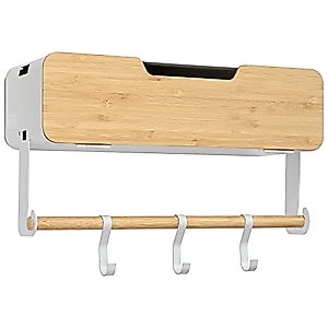 BLACK + DECKER WHITE HANGING RACK SYSTEM-SHELF W/DOOR (BDSTKT282WH)