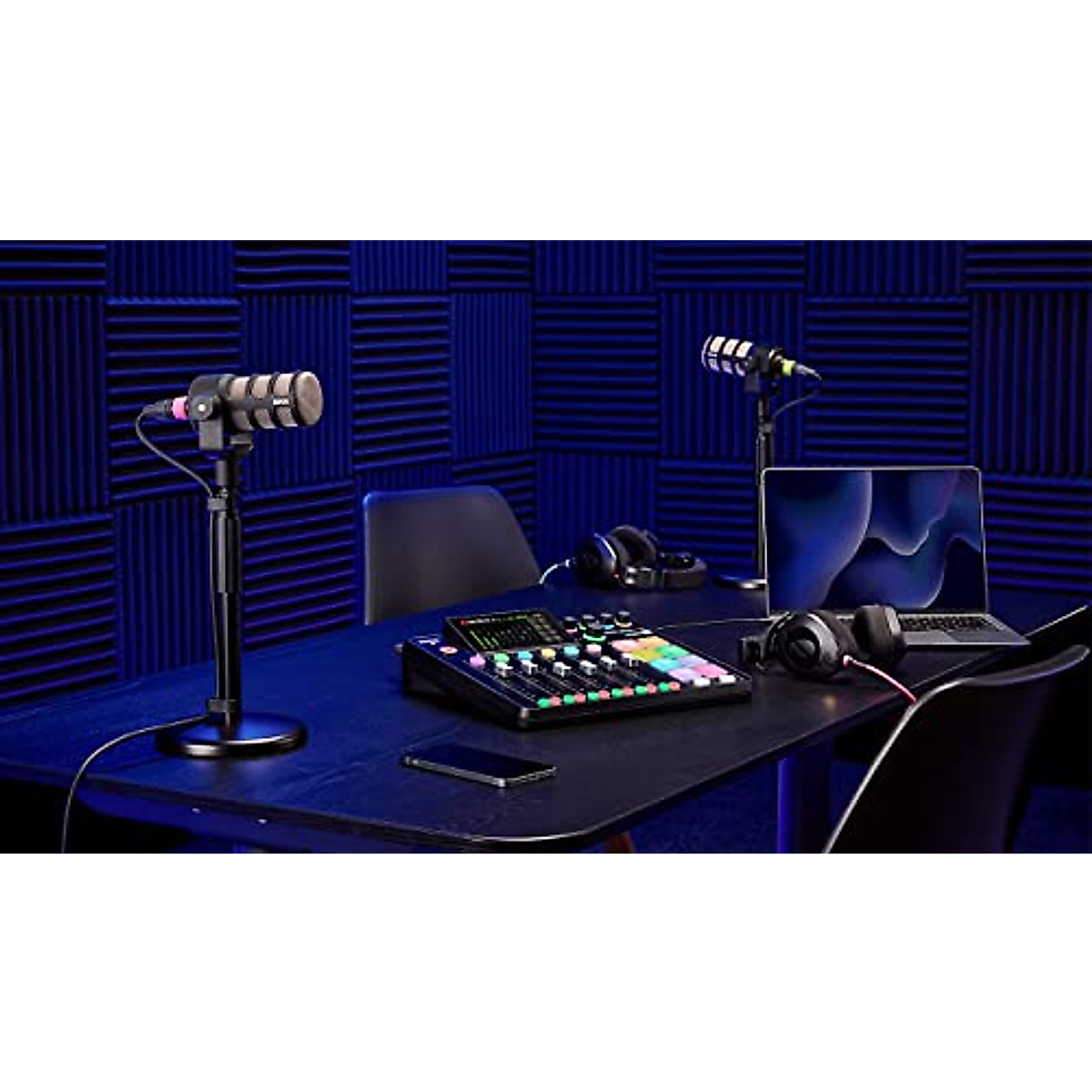 RØDE RØDECaster Pro II All-in-One Production Solution for Podcasting, Streaming, Music Production and Content Creation,Black