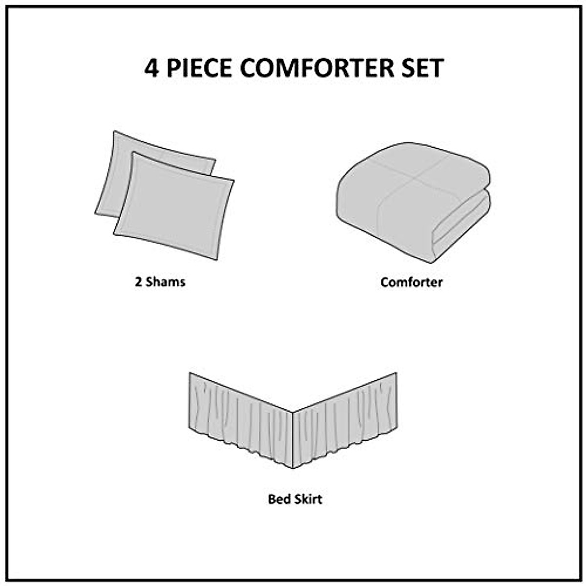 Woolrich Rustic Lodge Cabin Comforter Set- Down Alternative Warm Bedding and Matching Shams King Williamsport, Red Plaid, 4 Piece