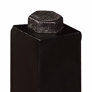 AJSEOYBS Dining Table Mid-Century Vintage Kitchen Table for Person for Dining Room Balcony Cafe Bar,Bar Table Solid Reclaimed Wood 47.2"x23.6"x42.1"