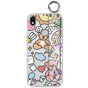 Fashion Design for Woman Lulumi Phone Case for Infinix Smart 2 X5515, Original Cover Durable Dirt-Resistant Back Cover for Men Luxury for Girls Glitter Soft Case Astronaut Cartoon New, 5