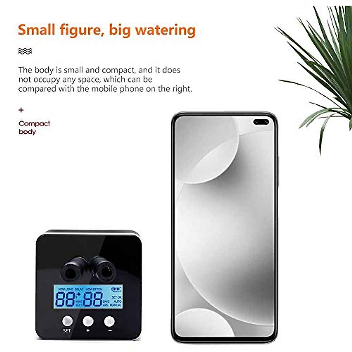 Reptile Humidifier, Reptile Fogger for Terrariums, High-Density Fog Automatic Misting Rainforest Sprayer System with Adjustable Spray Nozzles, Ideal for Paludarium/Vivarium/Reptiles/Amphibians/Herps