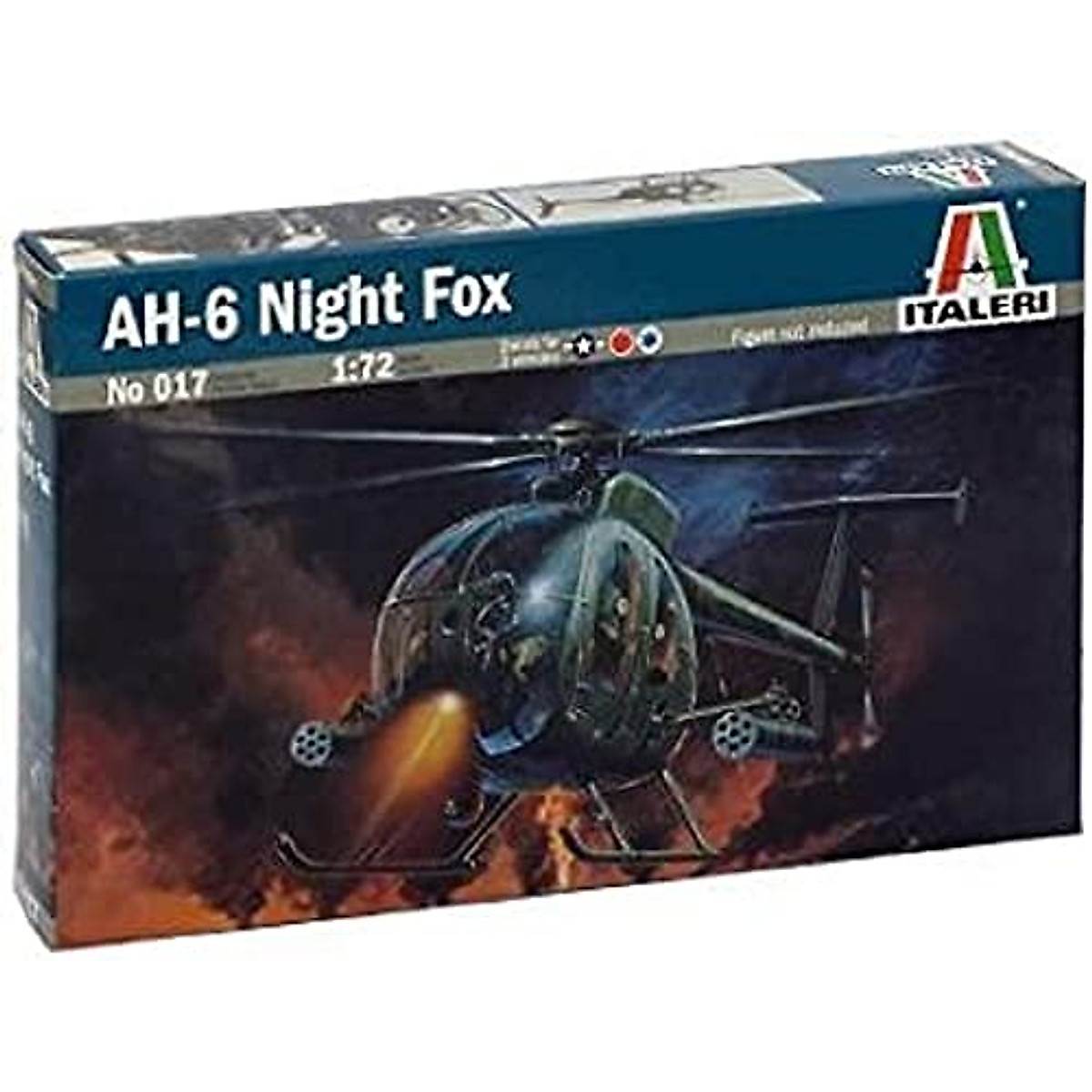 Italeri Models Ah-6 Night Fox Model Kit