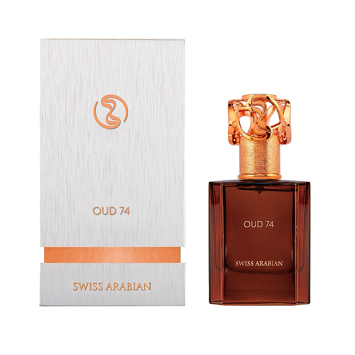 Swiss Arabian Oud 74 - Luxury Products From Dubai - Long Lasting, Addictive Personal EDP Spray Fragrance - Seductive Signature Aroma - 1.7 Oz