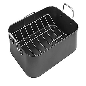 Sedona Kitchen Carbon Steel Roaster with Rack (1)