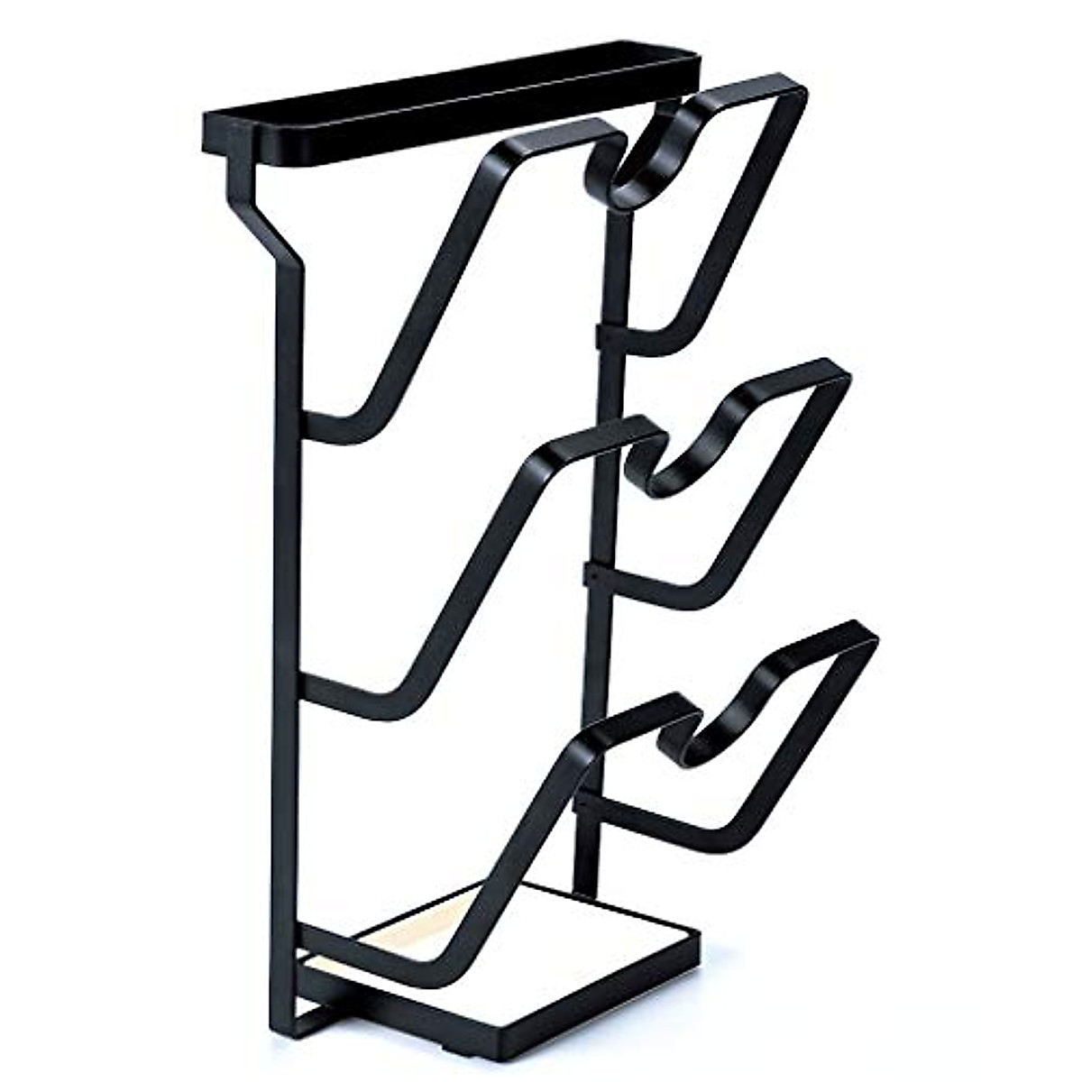 Pot Rack Punch-free Wall-mounted Kitchen Cutting Board Rack Cutting Board Rack Household Chopping Board Shelf Pot Lid Storage Rack