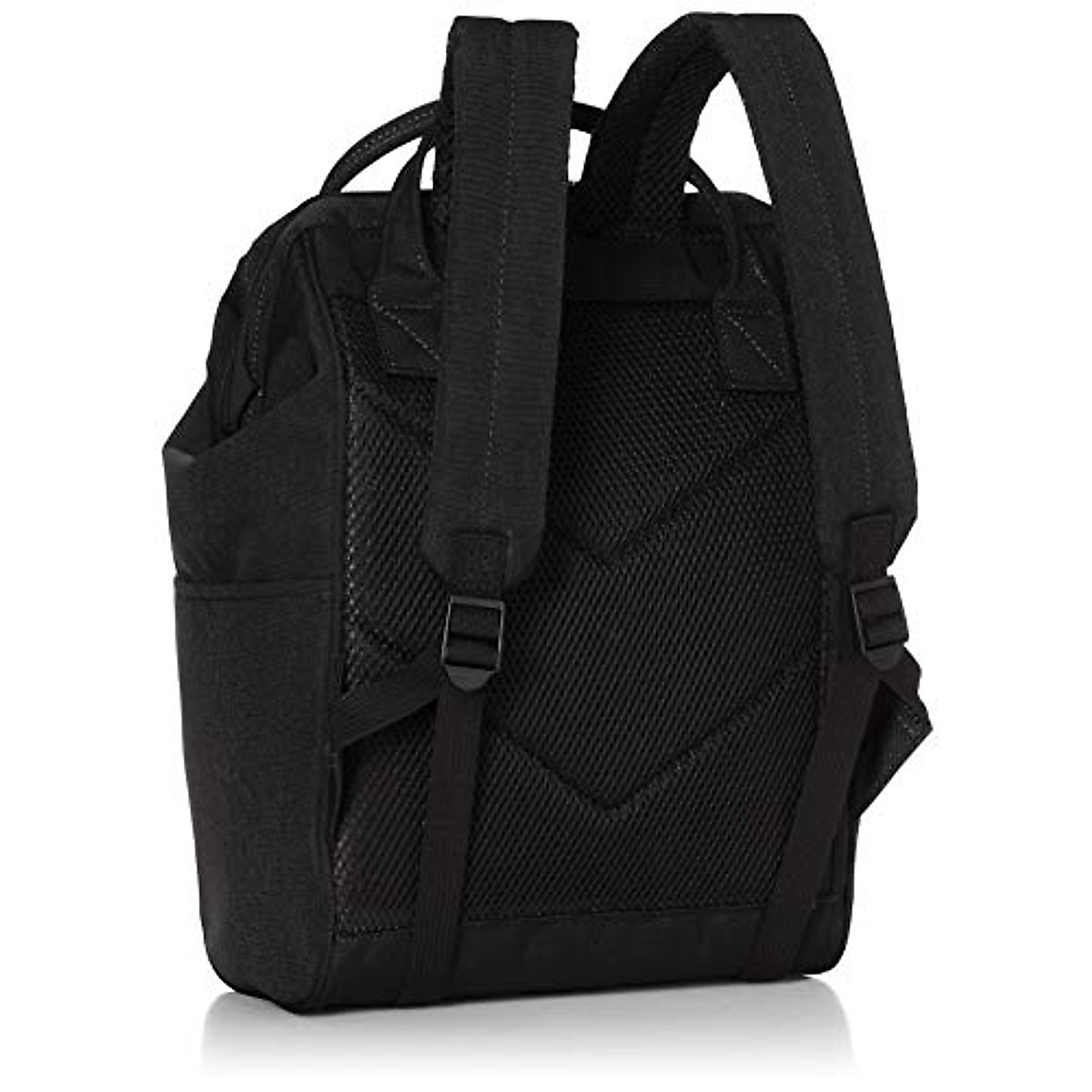 anello GRANDE(アネロ グランデ) Women Metal Clasp Backpack Small, Black (Black 19-3911tcx)
