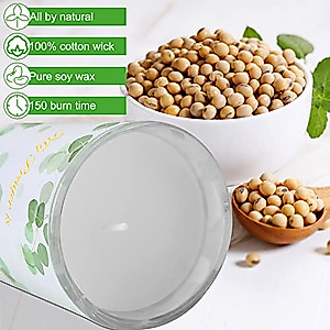 8 Pack Sage Candles for Home Scented, Soy Wax Candle Sage Aromatherapy Candle Fragrance Jar Candles for Cleansing House Negative Energy, Meditation, Smudge