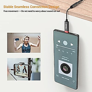 Cubilux Audio Hi-Res DAC, Portable USB C Headphone Amplifier Supports 96 KHz/24-Bit, Tiny Amplifier USB C to 3.5mm Audio Adapter for iPad 10 iPad Pro/Mini 6, Tab S7 S6, Pixel 7/7a Pixel 6 Pro 6a