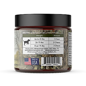 All American Canine Hip & Joint Support Soft Chews for Dog - Supplement Help Reduce Painful Inflammation with Glucosamine & Chondroitin - Reduces Inflammation Joint Flexibility & Joint Mobility - 12oz