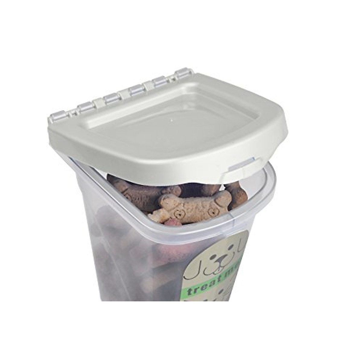Van Ness Pets Airtight Dog Treat Container And Cat Food Storage, 2 Pound Capacity