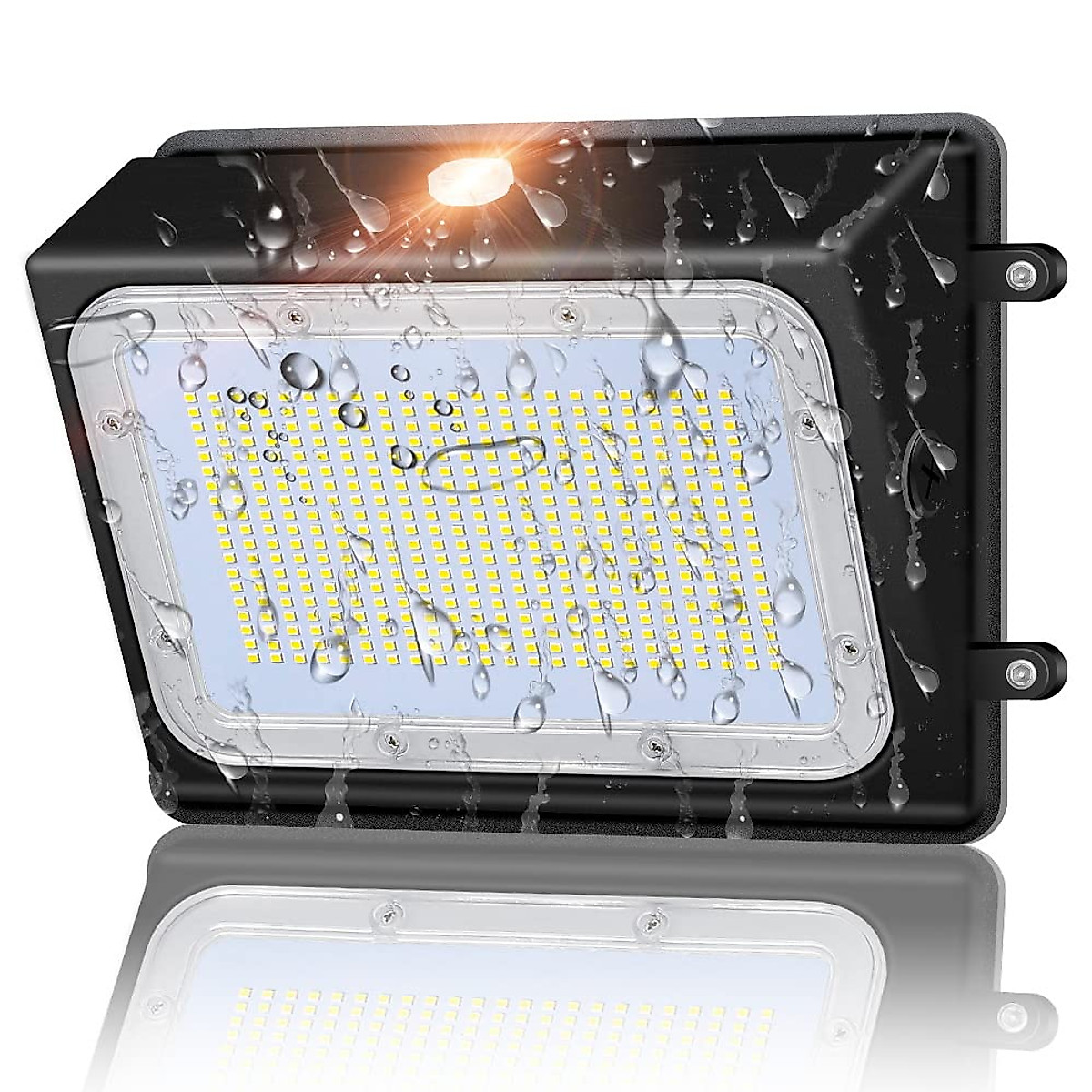 100W Dusk to Dawn Exterior Wall Pack LED Light 15300LM,800W HPS/HID Equivalent,110V Commercial Lighting 5000K Daylight ,IP65 Waterproof Light Sense,Industrial Outdoor Wall Lamp for Alleyways Doorway